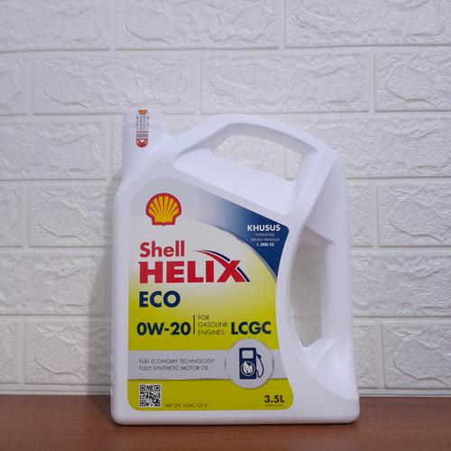 Jual Oli shell helix eco 0w-20 4L original-scan barcode terverif-mobil ...