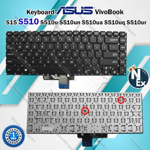 Jual Keyboard Asus VivoBook S15 S510 S510u S510un S510ua S510uq S510ur ...