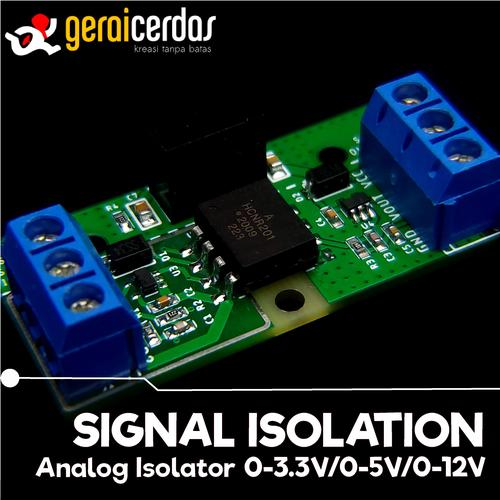 Jual Analog Signal Isolator PCB Module for Arduino ESP32 STM32 - 5V ISO ...