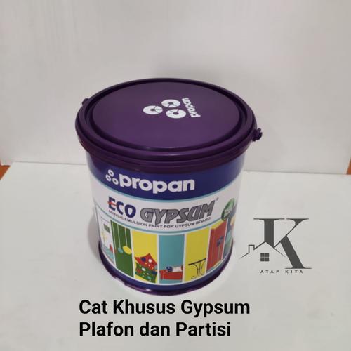 Jual Cat Gypsum / Cat Plafon / Eco Gypsum Propan 5 Kg / White Putih ...