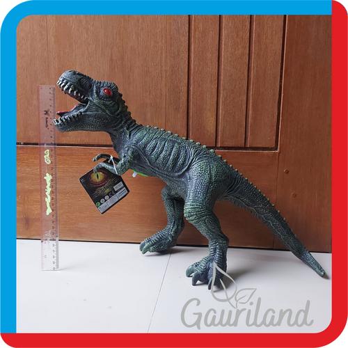 Jual Mainan Boneka Karet Dinosaurus T-Rex Jumbo Ukuran 60 x 25 cm ...