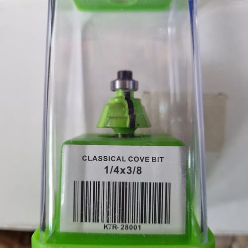 Jual mata router mata profil cove bit 1/4 x R9.5 pisau router 305-031 ...