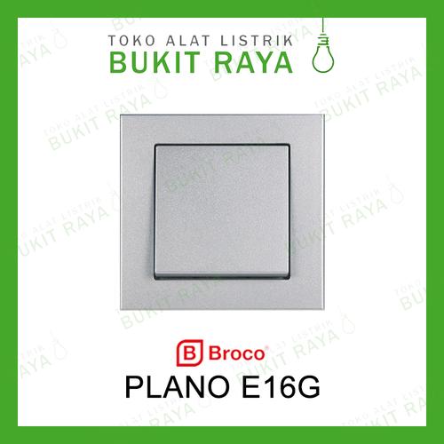 Jual E16G Broco Plano Intermediate Switch Saklar Silang - Standard ...