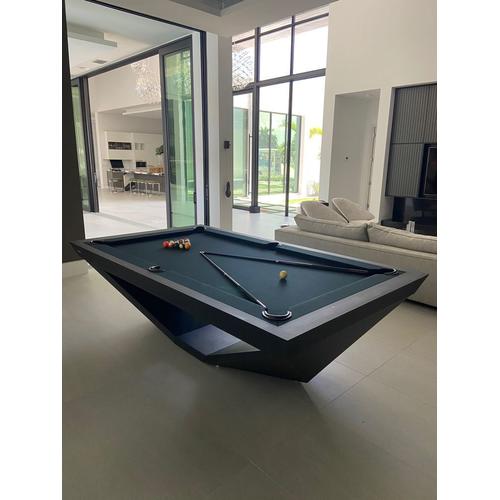 Jual Meja Billiard Multifungsi 3 in 1 Kayu Jati dengan Kaki Mengecil 9 ...