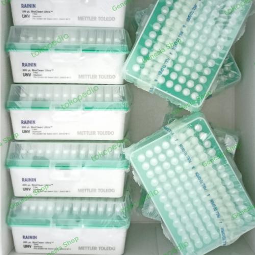Jual Universal Tips 200 ul Filter Tip Rainin Mettler Toledo 96 Tips/Rak ...