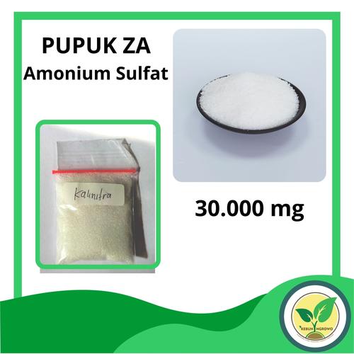 Jual Pupuk Meroke ZA Amonium Sulfat Nutrisi Pertumbuhan Tanaman 30 gram ...