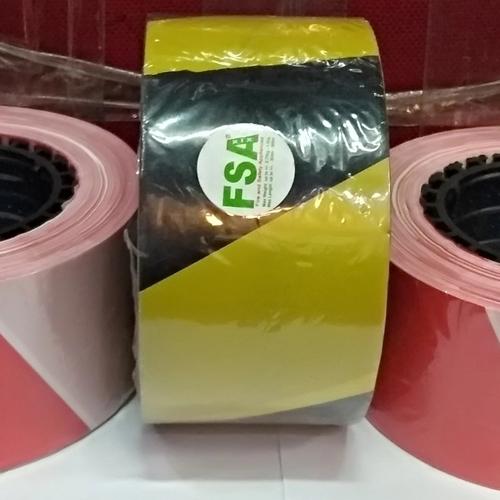 Jual SAFETY LINE/POLICE LINE FSA 3"X300 Hitam/Kuning & Merah/Putih ...