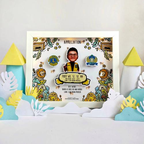 Jual Special Custom Bingkai Pop Up Frame Kado Ucapan Selamat Hadiah ...