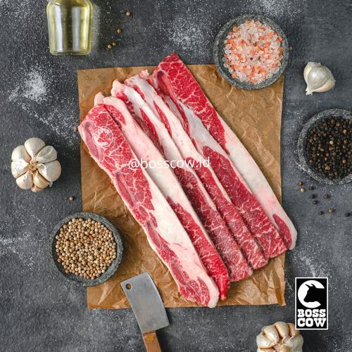 Jual US Beef Galbi / Kalbi Chuck Short Ribs Bone In Shortribs USDA ...