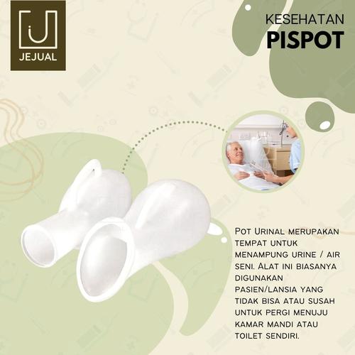 Jual PISPOT DEWASA/Tempat Pipis/Kencing/Urine/Urin/Urinal Plastik ...