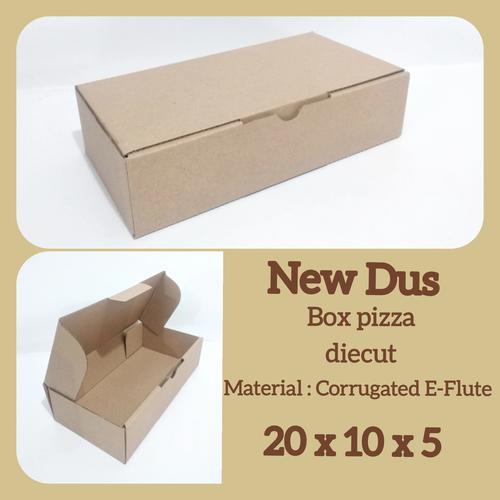 Jual corrugated box 20x10x5 kotak karton kardus packing diecut/pizza ...