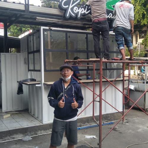 Jual booth container 2x2x2 pakai kaca - Kota Tangerang - ub usaha ...