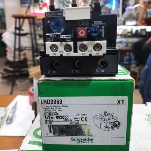 Jual Thermal Overload Relay LRD3363 Schneider - Jakarta Pusat ...