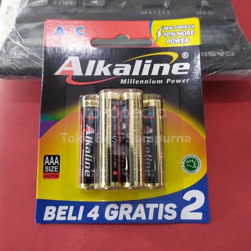 Jual BATU BATREI ALKALINE ABC AAA / A3 BELI 4 GRATIS 2 - Kota Surakarta ...