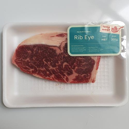 Jual RIB EYE AUST WAGYU MB7 STEAK - 200g - Jakarta Selatan - Tenji Meat ...