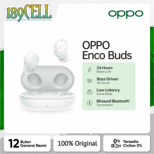 Jual OPPO Enco Buds TWS Wireless Earphone Original Garansi Resmi Oppo ...