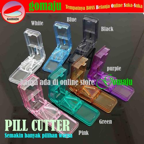 Jual V-MODEL PILL CUTTER ALAT PEMOTONG OBAT PILL SPLITTER - 7 WARNA ...
