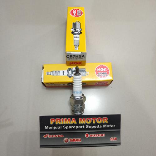 Jual BUSI NGK CR7HSA BUSI NGK MIO M3 MIO J SOUL GT FINO INJEKSI ORI NGK ...