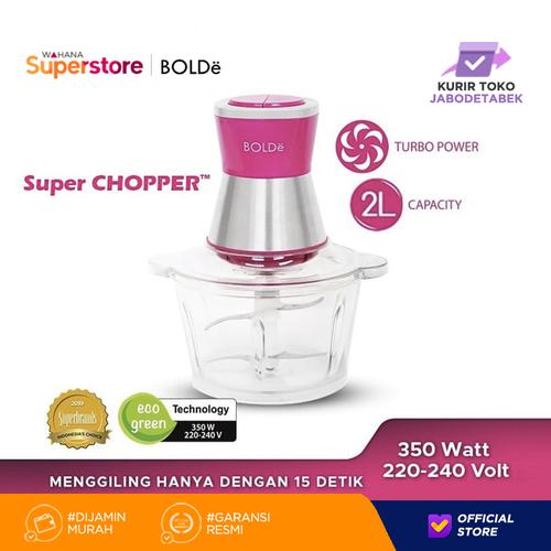 Jual Bolde Super Chopper Stainless Casing - Pink - Jakarta Utara ...