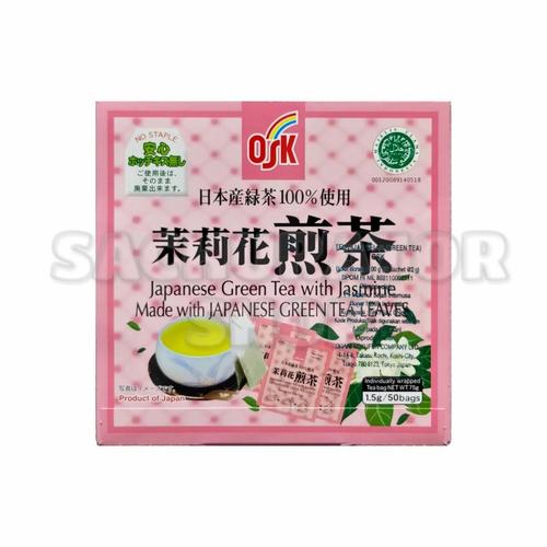 Jual Teh Celup Melati Jepang OSK Japanese Green Tea with Jasmine Tea Bags - Jakarta Barat ...