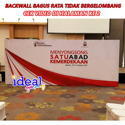 Jual Backwall backdrop pameran portable MODUL 3x7 Printing Seminar ...