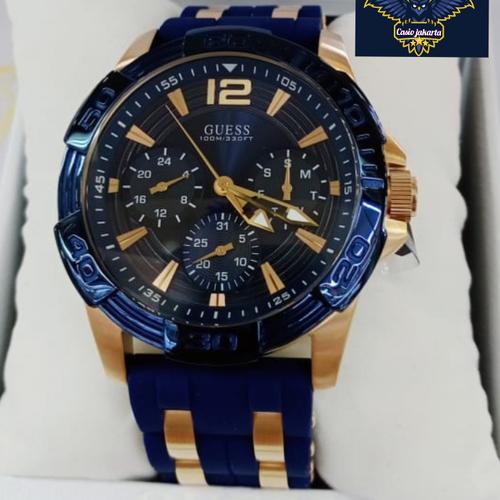 Jual JAM TANGAN PRIA GUESS W0366G4 ORIGINAL GARANSI RESMI - Jakarta ...