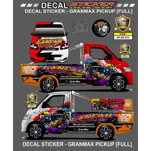 Jual Sticker MOBIL GRANMAX VARIASI FULLBODY MOTIF KARAKTER - Kab ...