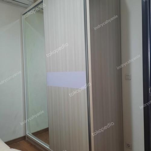 Jual lemari wardrobe pintu slide minimalis modern hpl taco - Kota ...
