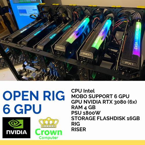 Jual MINING RIG 6 GPU RTX 3080 - Kota Surabaya - Crown Surabaya | Tokopedia