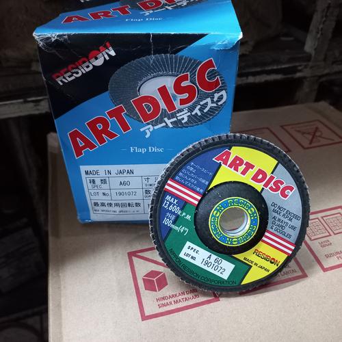 Jual amplas susun 4 inch Nippon resibon A60/art disc resibon 4 inch ...
