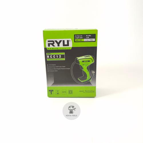 Jual RYU Mini Compressor RCC 12 Volt / Alat Pompa Ban Portable ...