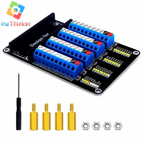 Jual Screw Terminal Block Expansion Shield Protoscrew for Raspberry Pi ...