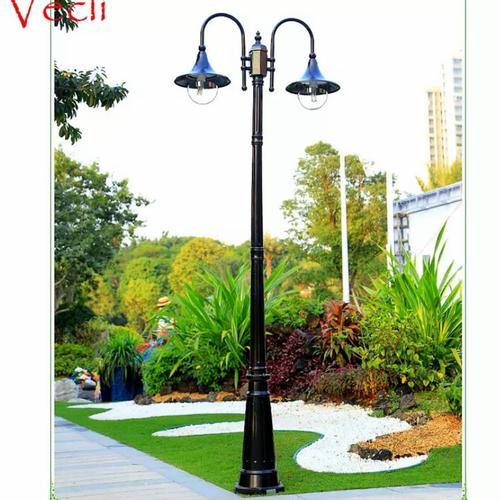 Jual lampu taman tiang outdoor-lampu taman tiang klasik 1201 A7/3/2 ...