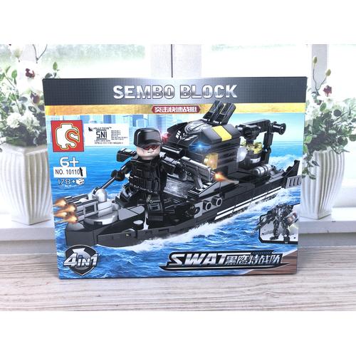 Jual LEGO SEMBO BLOCK SWAT POLICE KAPAL PESIAR TRANSFORMER ROBOT ...