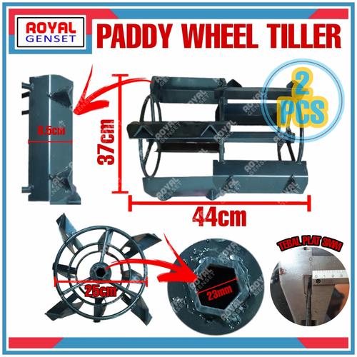 Jual Mini Traktor Ysp900 Paddy Wheel Tiller Pisau Penyiang Gulma ...