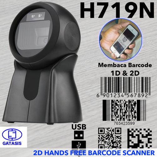 Jual Multi Directional H719N 2D Imager Area Barcode Scanner Meja - USB ...
