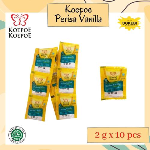 Jual Bubuk Vanila Essence 2 G * 10 Koepoe Vanilli Perisa Koepoekoepoe ...