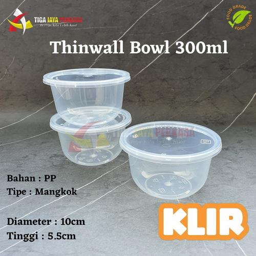 Jual Thinwall Klir Bowl 300 ml / Mangkok Makan 300 ml / Thinwall Bowl ... Jual Thinwall Klir Bowl 300 ml / Mangkok Makan 300 ml / Thinwall Bowl ...