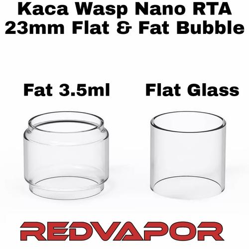 Jual Replacement Glass Oumier Wasp Nano RTA Flat Glass Kaca Tube - Fat ...