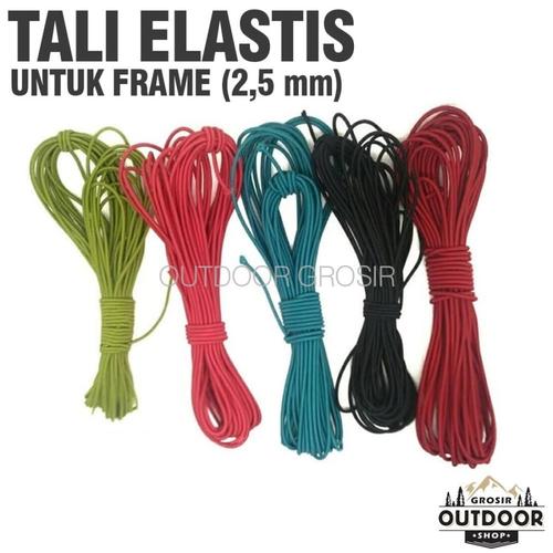 Jual Tali Frame Tenda Tali Elastis Tenda Gunung 1 Meter Harga Per Meter ...