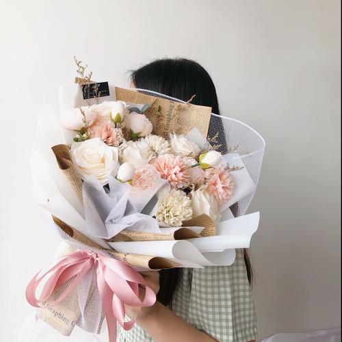 Jual Buket Bunga Premium Artificial Flower Bouquet Murah Buket Ultah ...