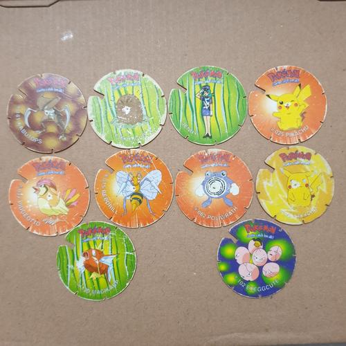 Jual Tazos Pokemon - Spin Tahun 2001 (Chiki) - Pikachu. - Kota ...