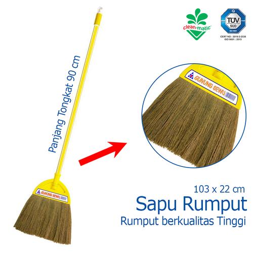 Promo Sapu Rumput Sapu Taman Sapu Halaman Cleanmatic Gunung Sewu 201198 ...