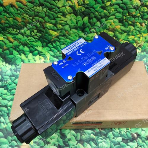 Jual Solenoid Valve Hydraulic YUKEN DSG-01-3C60-A220-50 DSG-01-3C60-D24-50 - AC110/120V ...