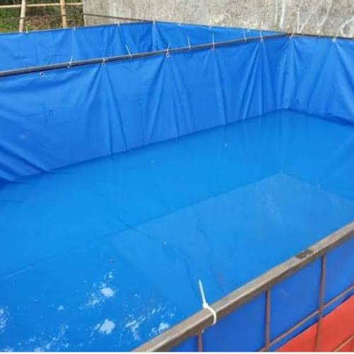 Jual kolam ikan bahan TERPAULIN pvc (ROYAL) ukuran T:120 P:740 L:420 ...