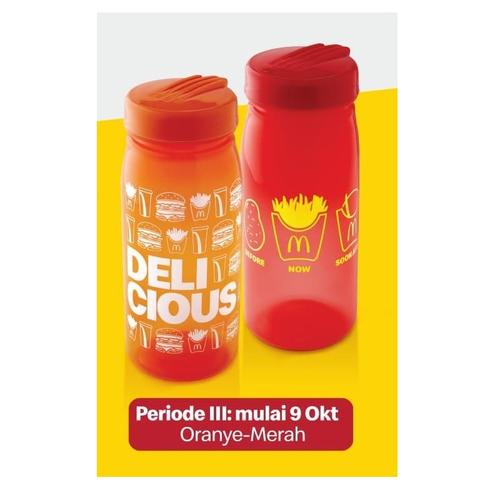 Jual Colorful Bottle Botol Air Minum McD McDonald McDonalds McDonald's ...