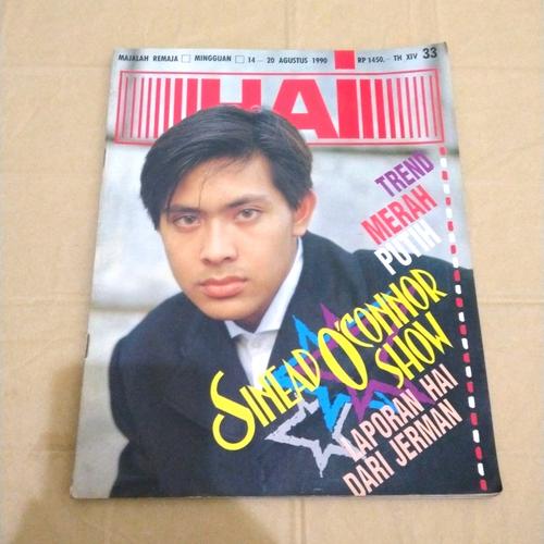 Jual Majalah HAI No.33 Agu 1990 ZOELHAN RASJID - Kota Tangerang Selatan ...