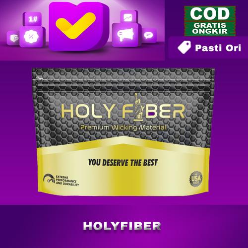 Jual Holy Fiber USA 100% Fiber Vape Cotton - Special For Vape by Holy ...