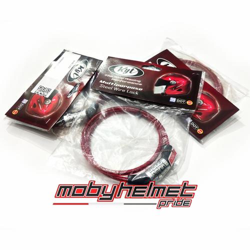 Jual Gembok Kunci Helm - Pengaman Helm - Wire Lock - Kab. Bekasi - Moby ...