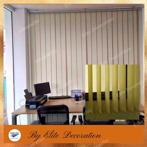 Jual Tirai vertical blind merk sharp point - Pilih Warna - Kota Bandung ...